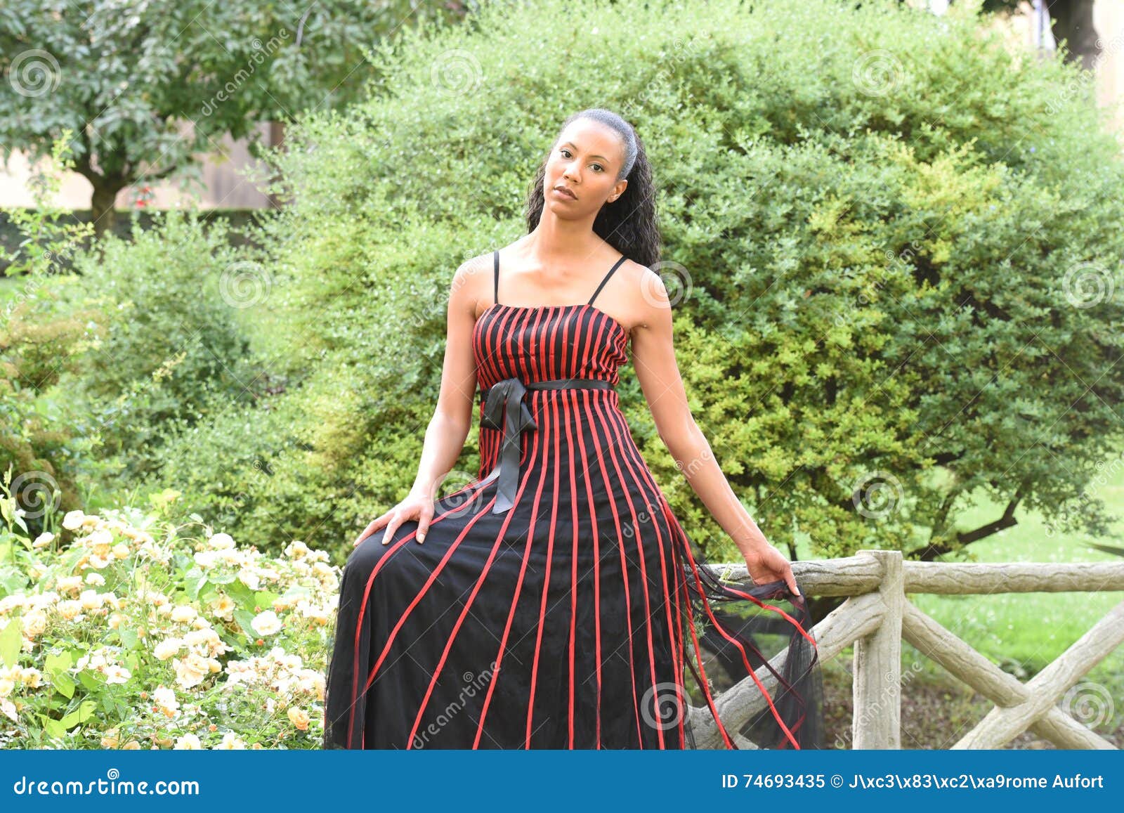 Young metis woman in paris stock image. Image of beauty - 74693435