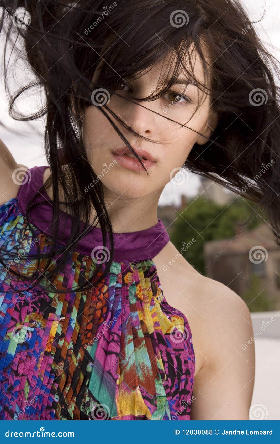 Young model stock photo. Image of colorful, style, pose - 12030088