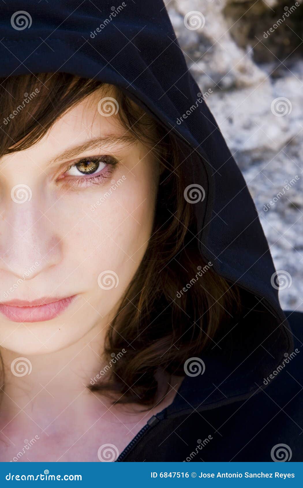 Young model with cap stock photo. Image of adolescence - 6847516