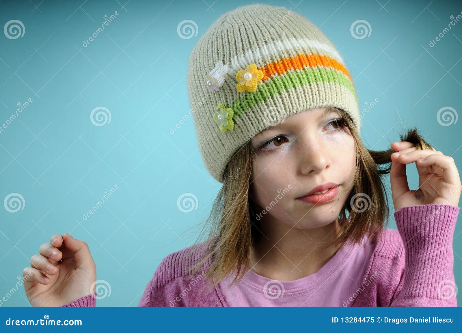 Young Model Presenting Spring Collection Stock Image - Image of fashion ...