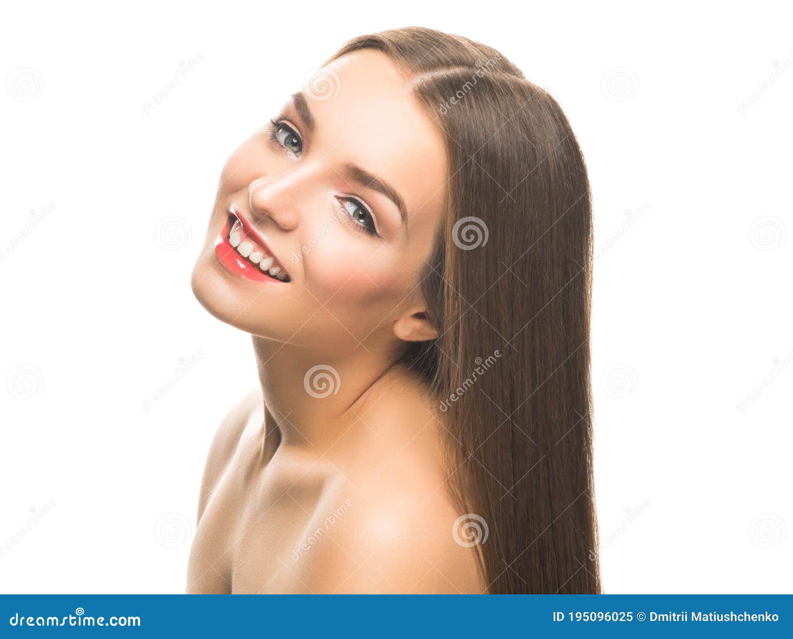 Young Model Smiling at Camera Stock Image - Image of face, model: 195096025