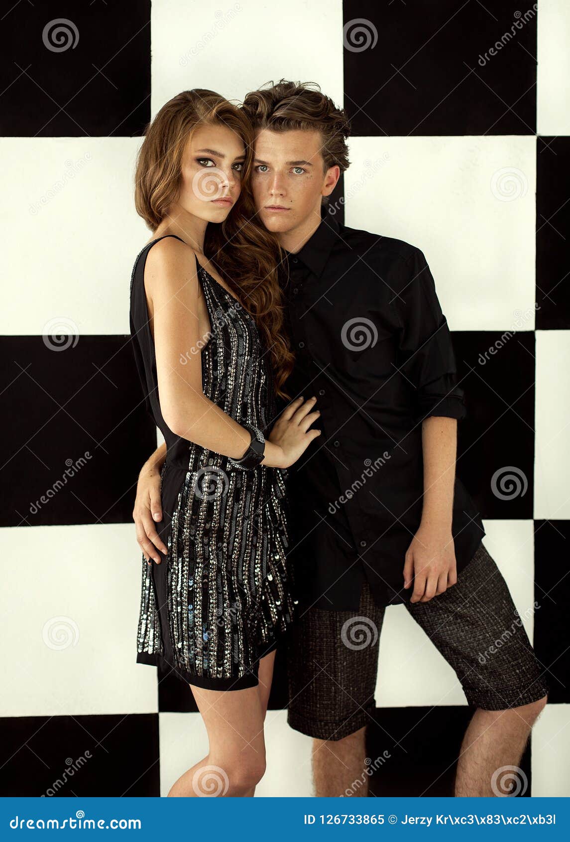 Young Models Hugging Each Other. Stock Image - Image of happy, feelings ...