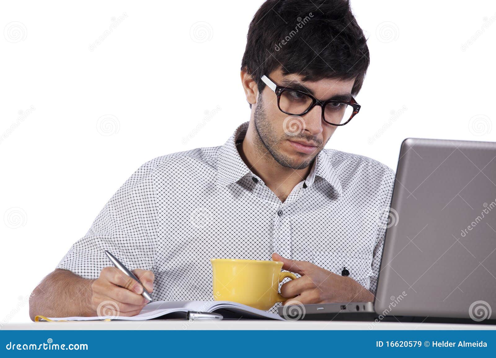 Young modern student stock image. Image of report, executive - 16620579