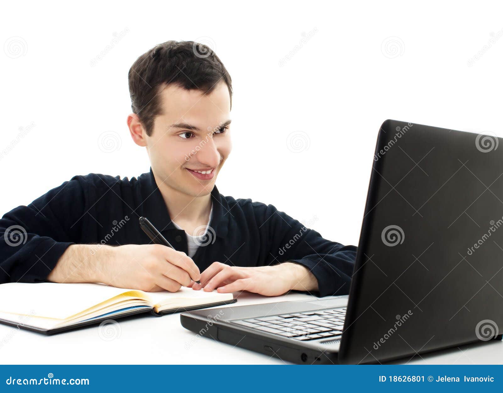 Young modern student stock image. Image of looking, professional - 18626801