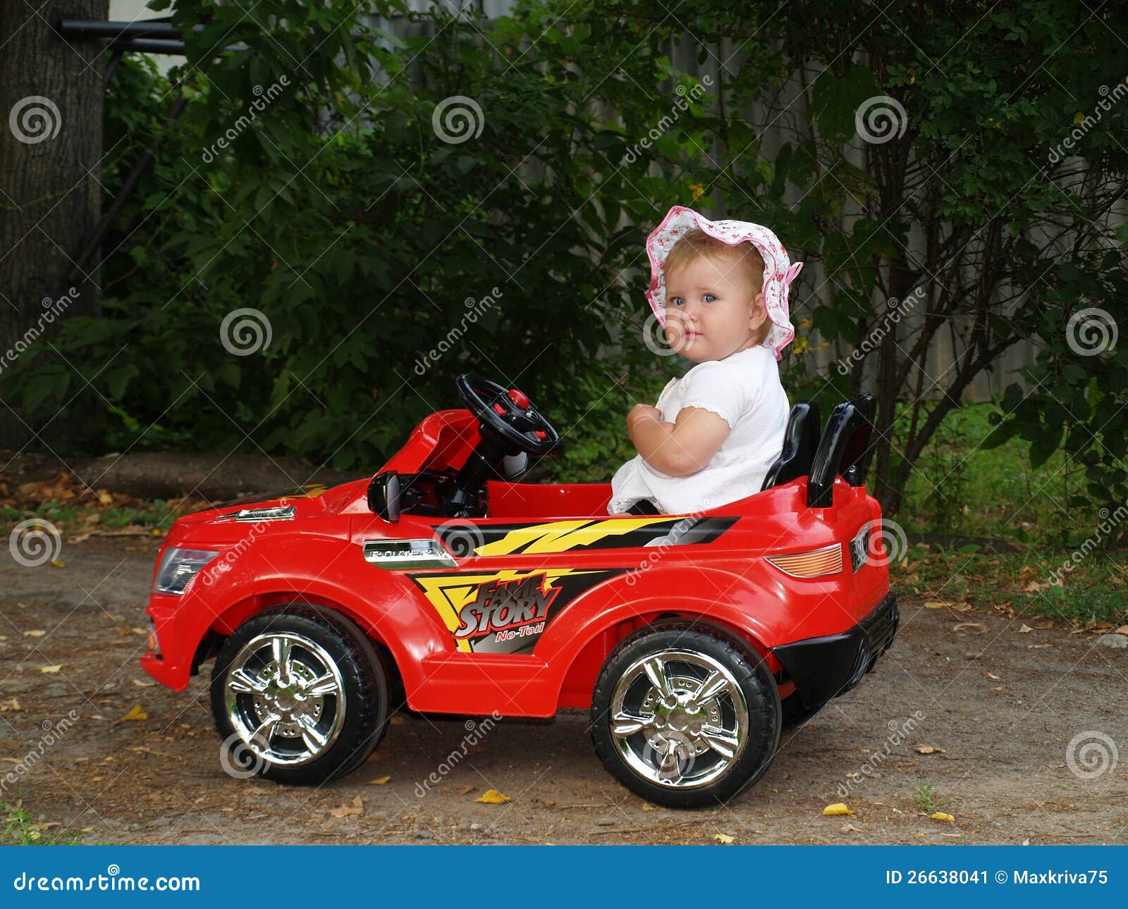 Young motorist stock image. Image of motorist, children - 26638041