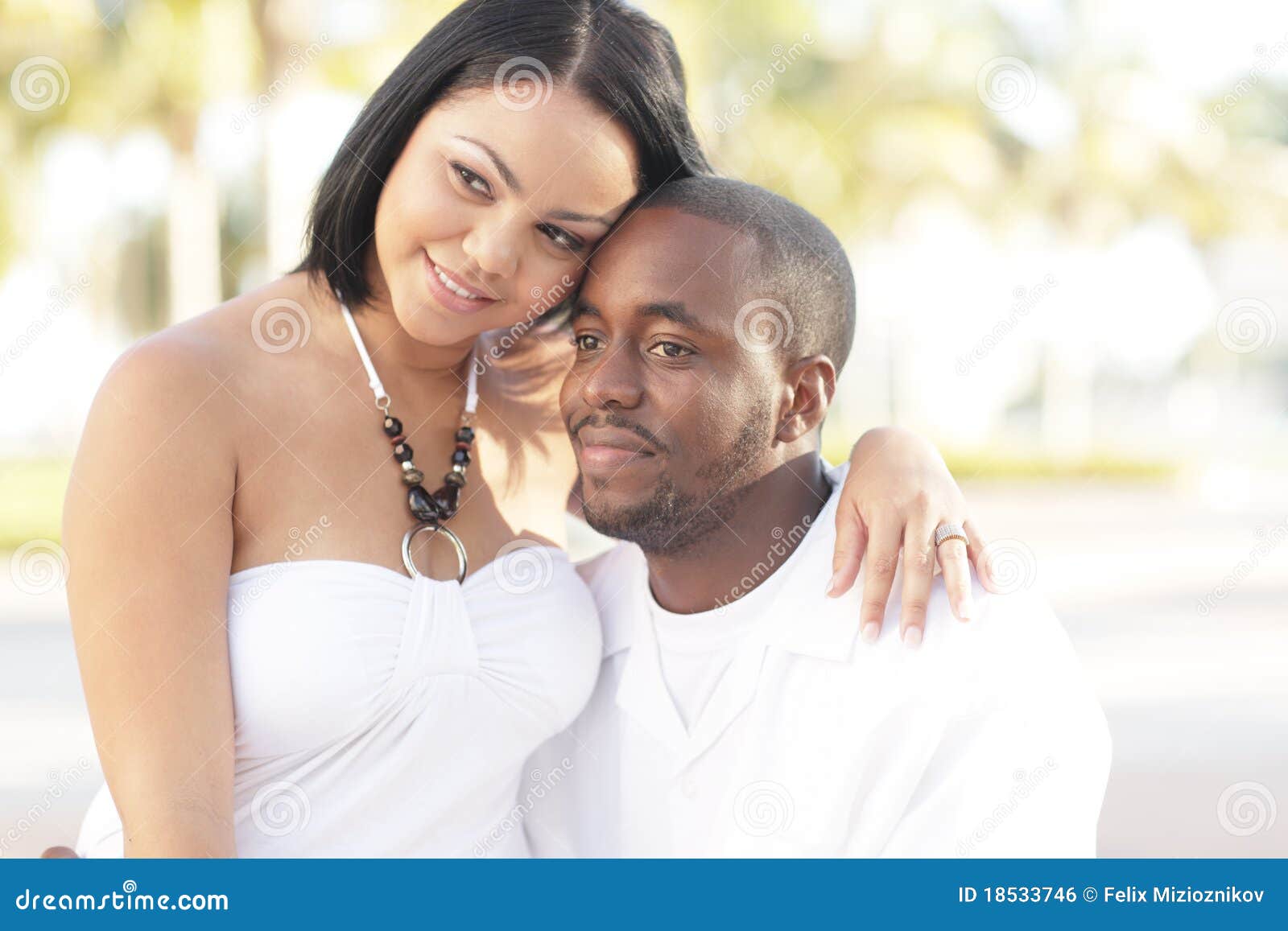 Young multiracial couple stock photo. Image of male, joyous - 18533746