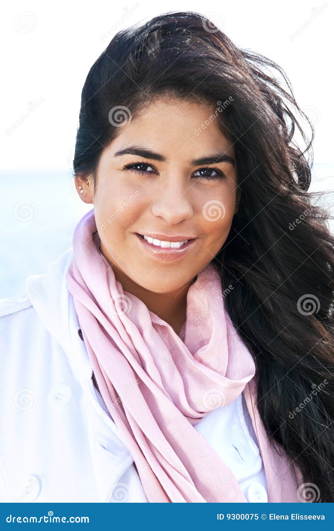 Young Native American Woman Stock Image - Image of happy, attractive ...