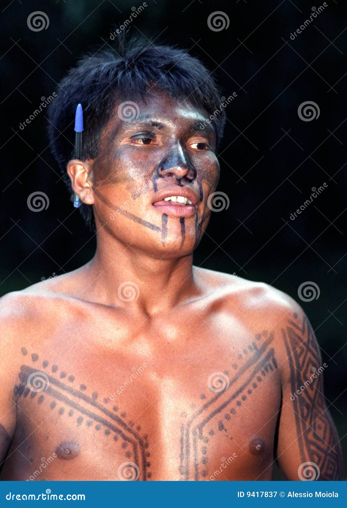 Young Native Indian Of Brazil Editorial Photography - Image: 9417837