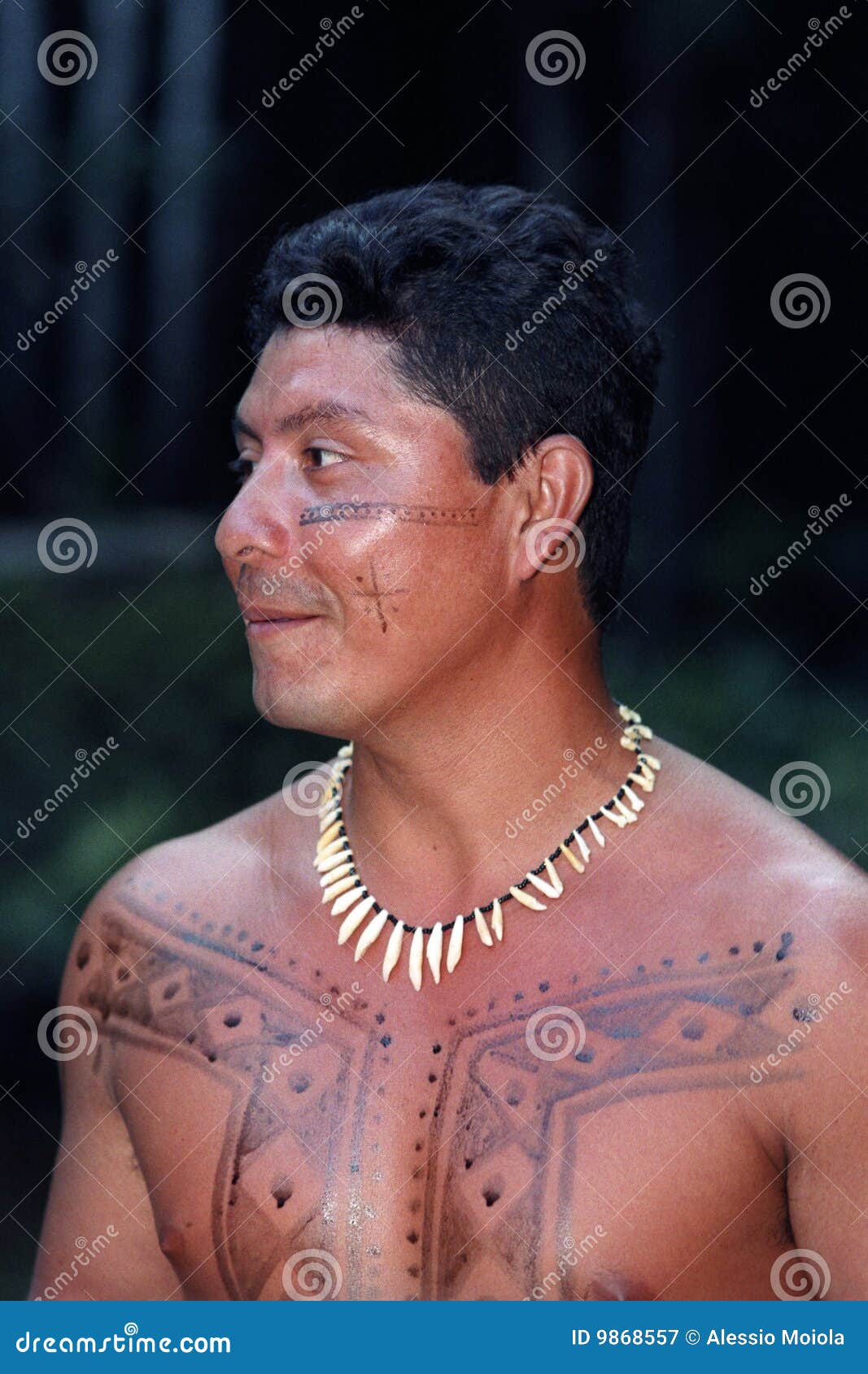 Young Native Indian of Brazil Editorial Photography - Image of ...
