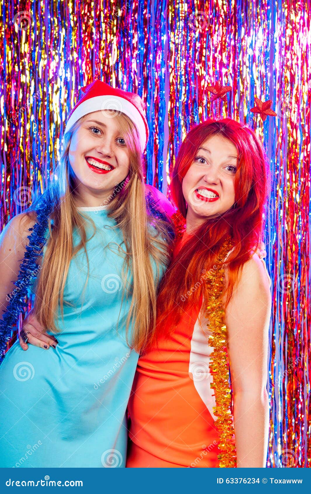 Young nice girls have fun stock photo. Image of dancing - 63376234