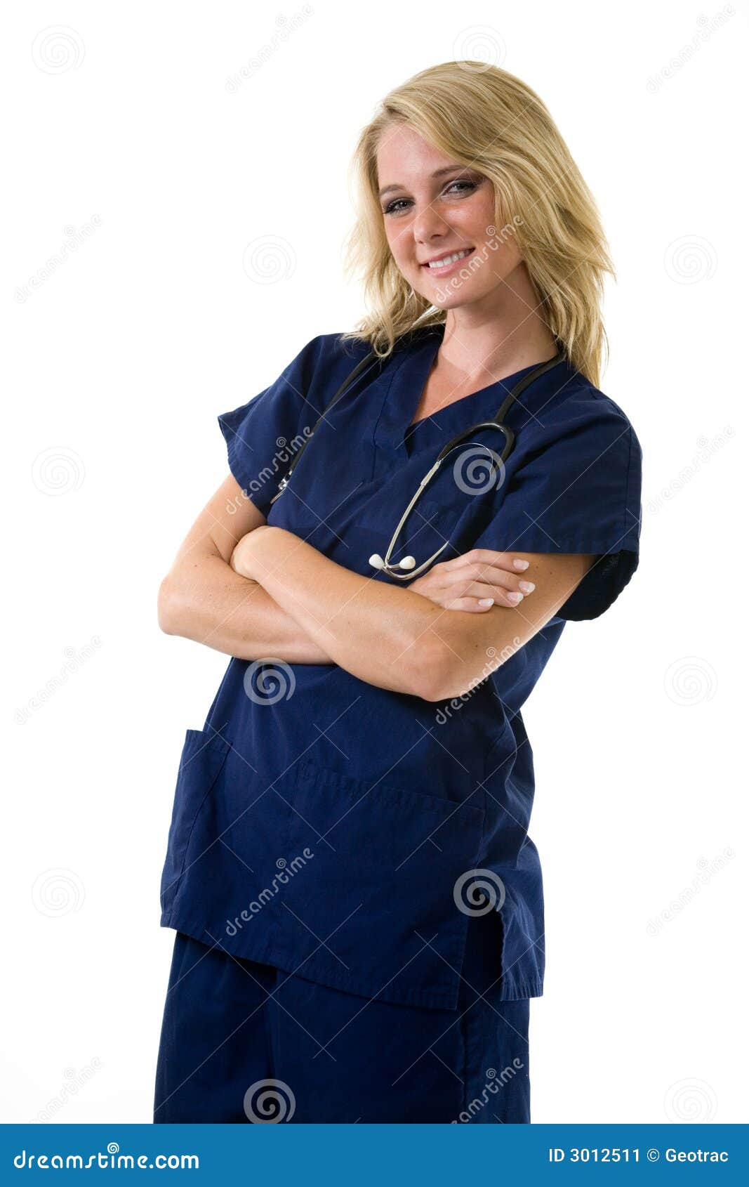 Young nurse stock image. Image of female, career, friendly - 3012511