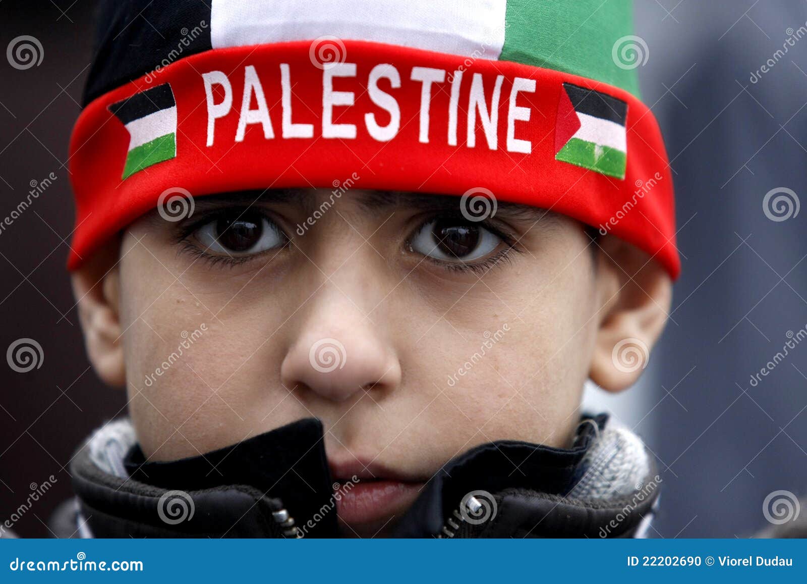Young Palestinian Boy Portrait Editorial Image - Image of gaza, stop ...