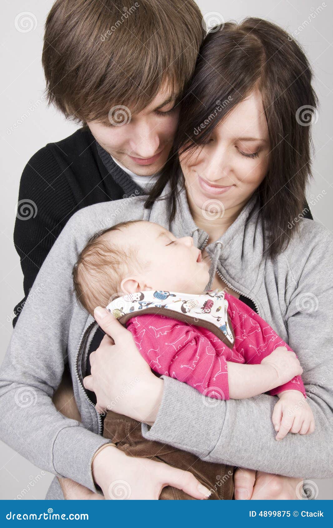 Young parents stock image. Image of mother, parent, serene - 4899875