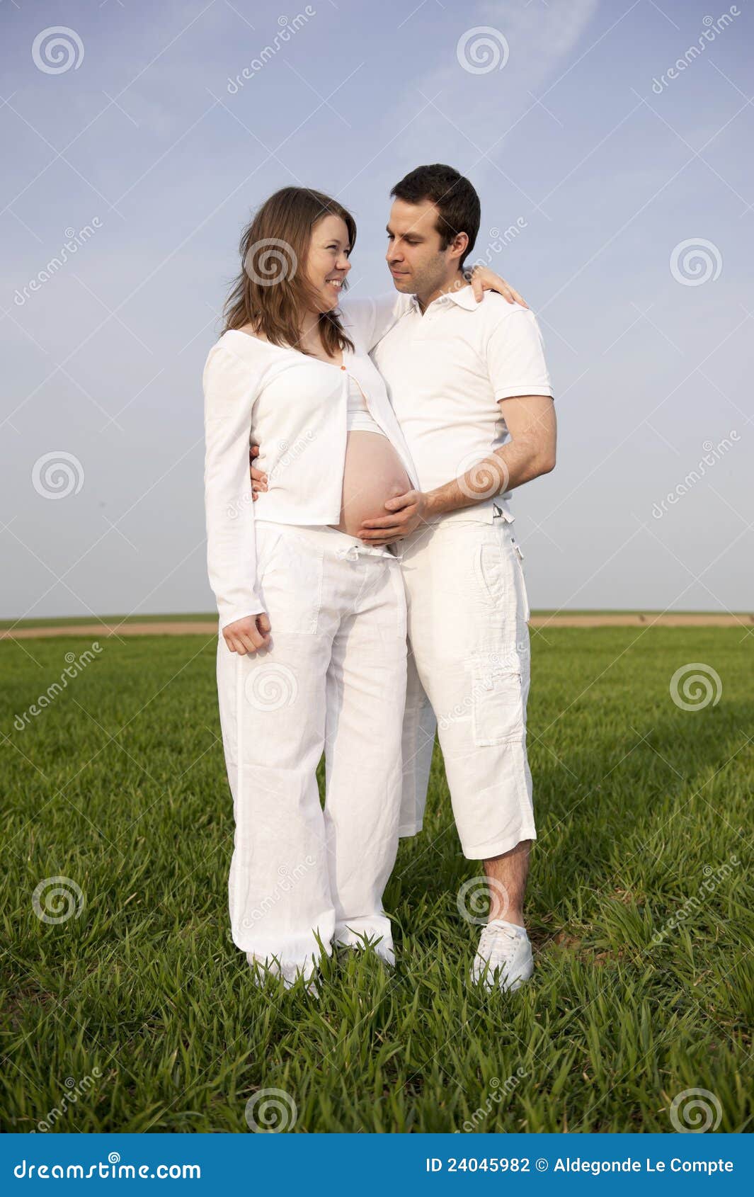 Young parents to be stock photo. Image of young, male - 24045982