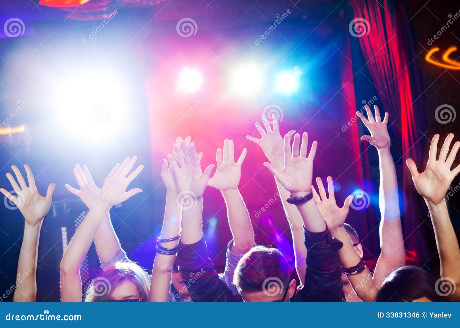 Young party stock photo. Image of female, hands, lifestyles - 33831346