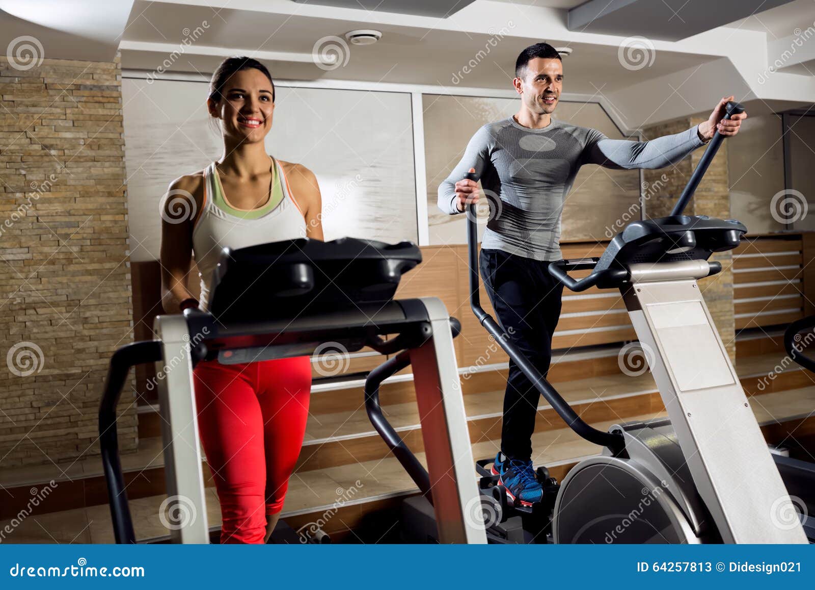 Young People Cardio Workout Stock Image - Image of athletics, exercise ...