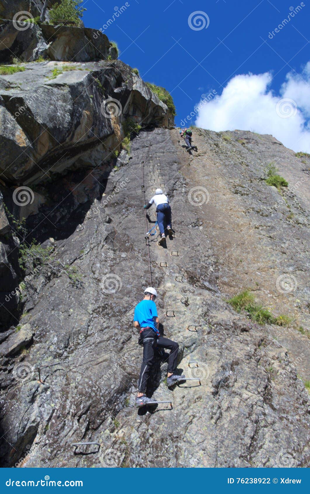 Young people climbing editorial photography. Image of hill - 76238922