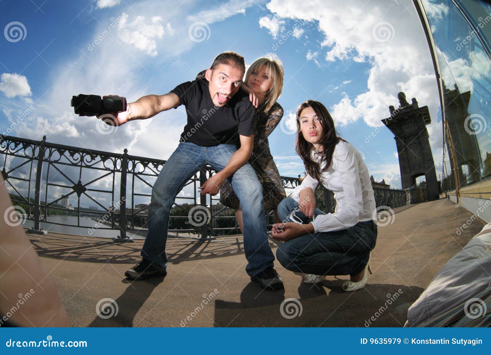Young People Fun Royalty Free Stock Images - Image: 9635979