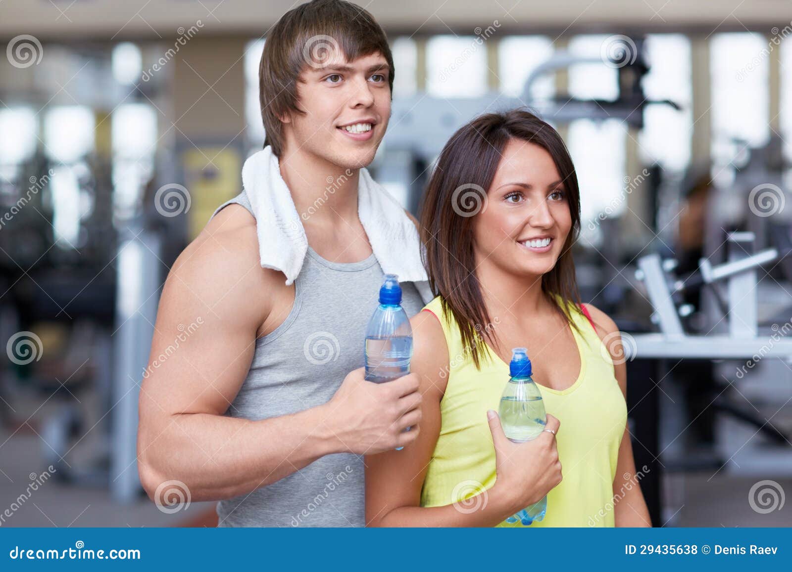 Young people in good shape stock photo. Image of indoors - 29435638
