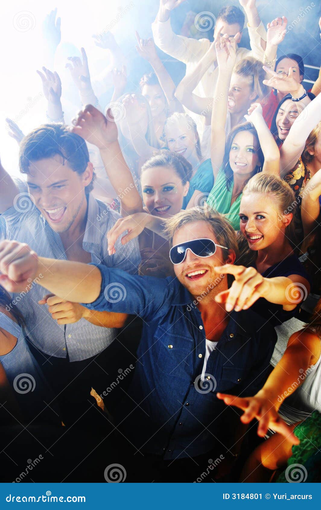 Young people having fun stock image. Image of club, handsome - 3184801