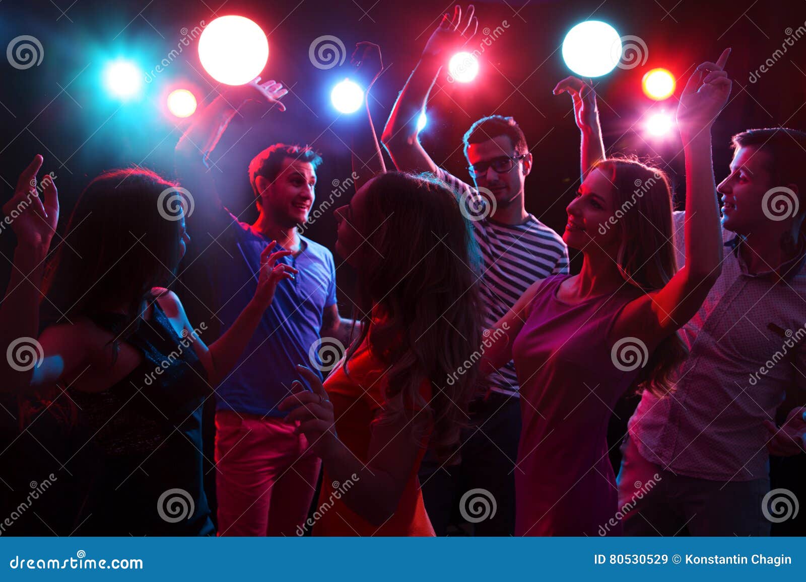 Young People Having Fun Dancing Stock Image - Image of human, dance ...