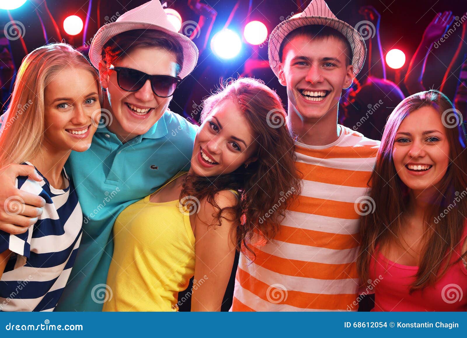 Young people at party. stock photo. Image of expressing - 68612054