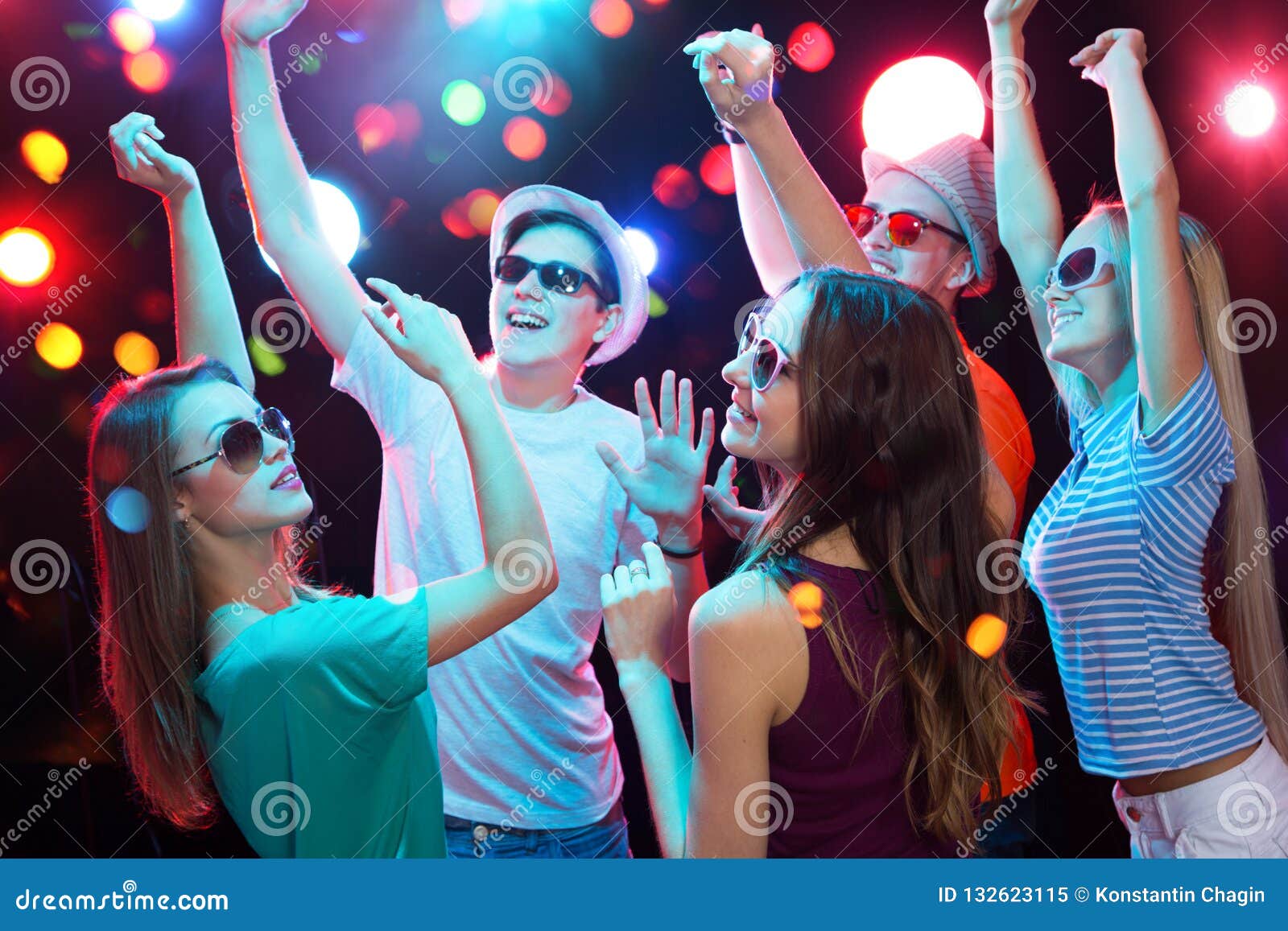 Young people at party stock image. Image of dance, cheerful - 132623115