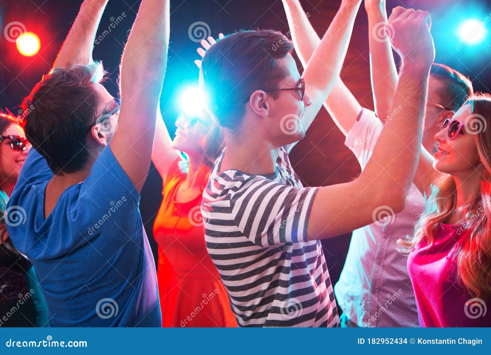 Young people at party stock photo. Image of dance, beautiful - 182952434