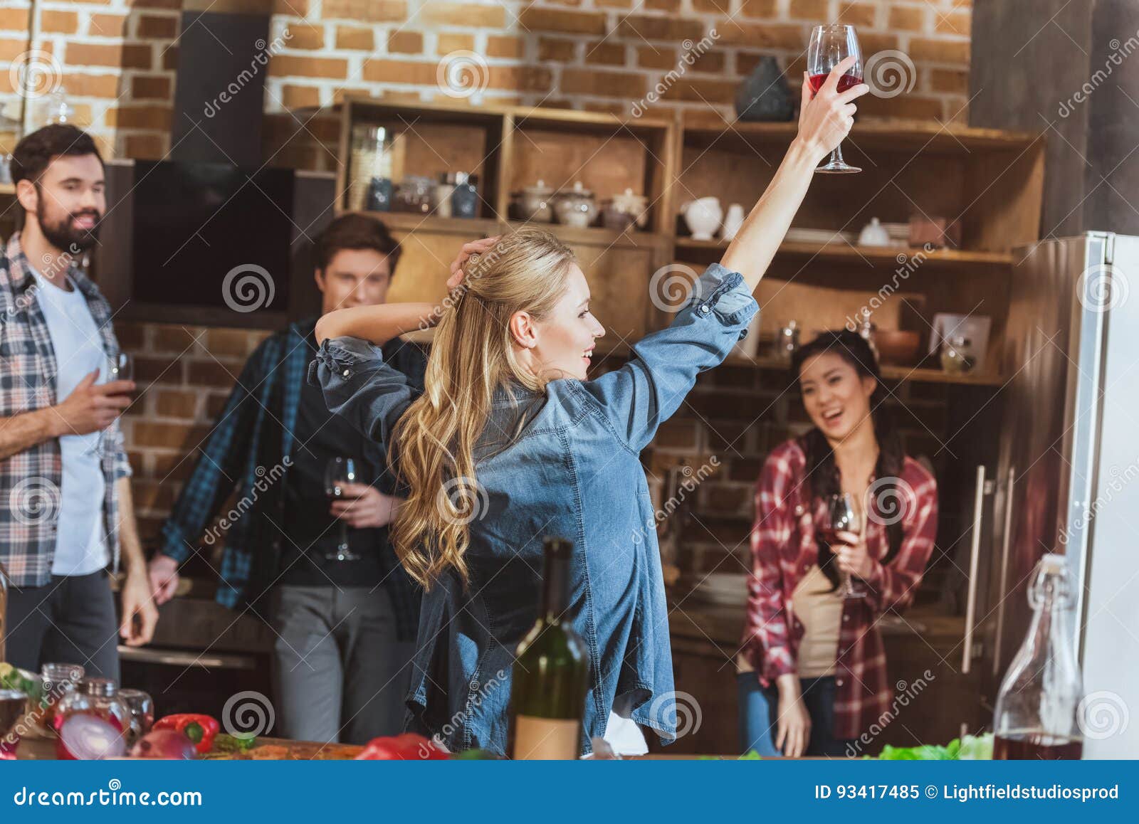 Young people partying stock image. Image of people, happy - 93417485