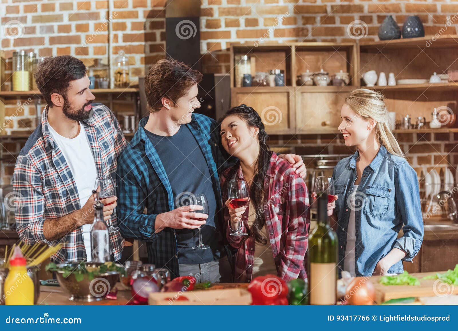 Young people partying stock photo. Image of diverse, adults - 93417766