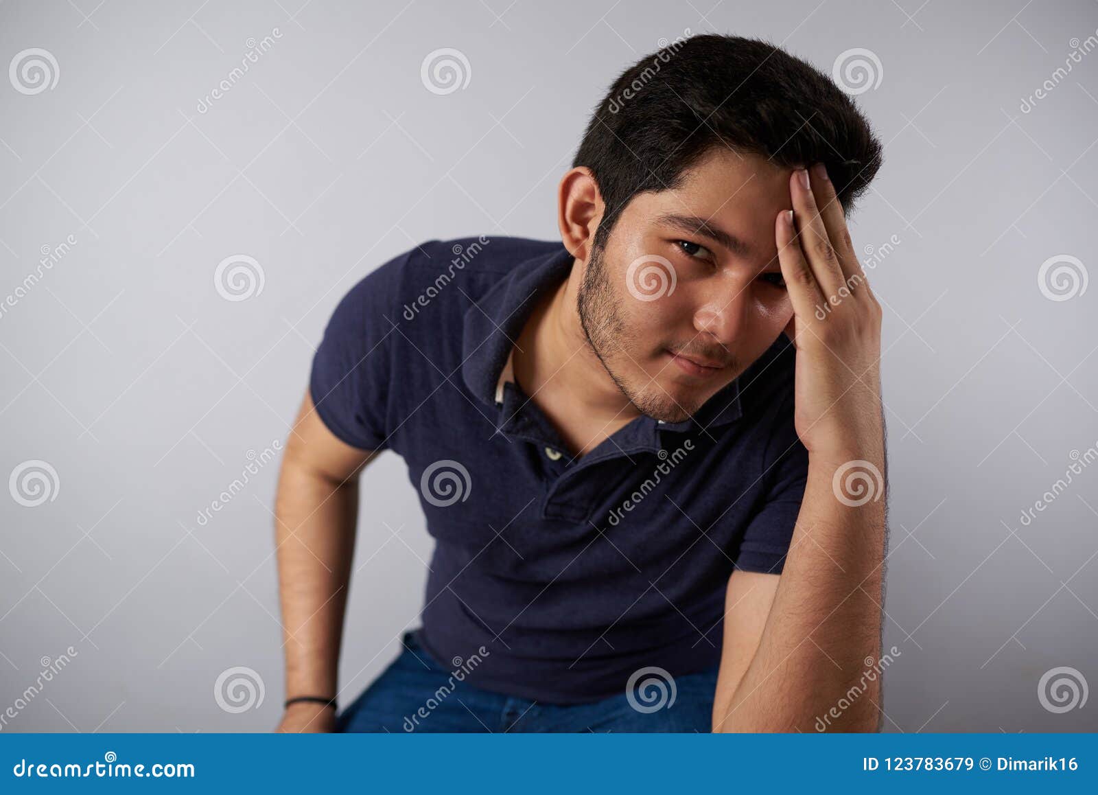 Young people problem stock image. Image of smart, pensive - 123783679