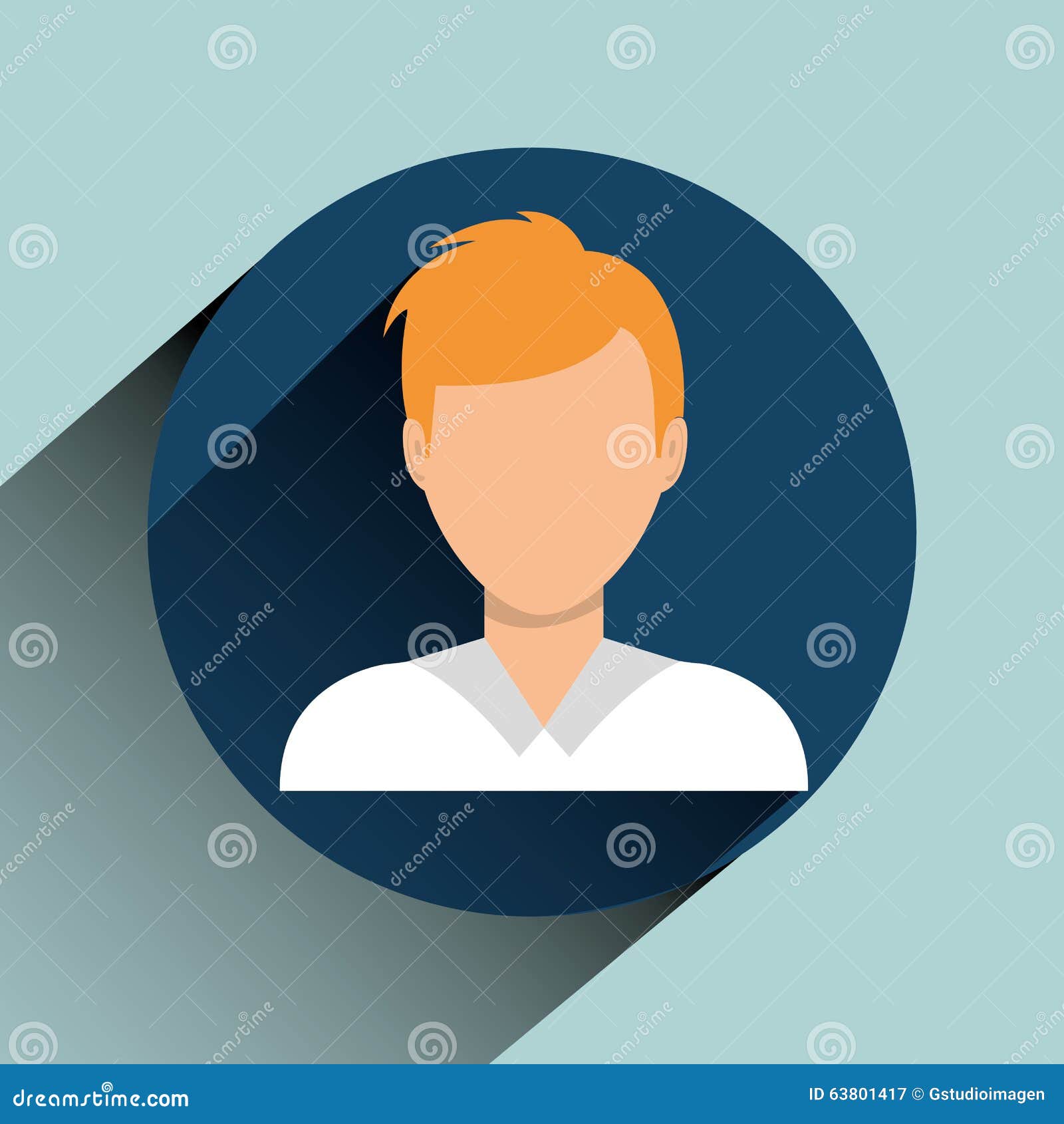Young people profile stock vector. Illustration of vector - 63801417