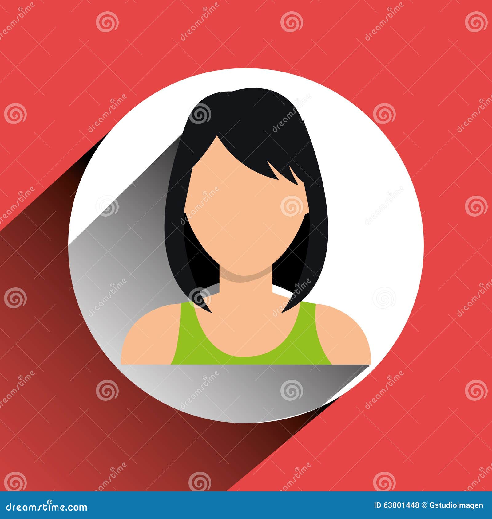 Young people profile stock vector. Illustration of symbolic - 63801448