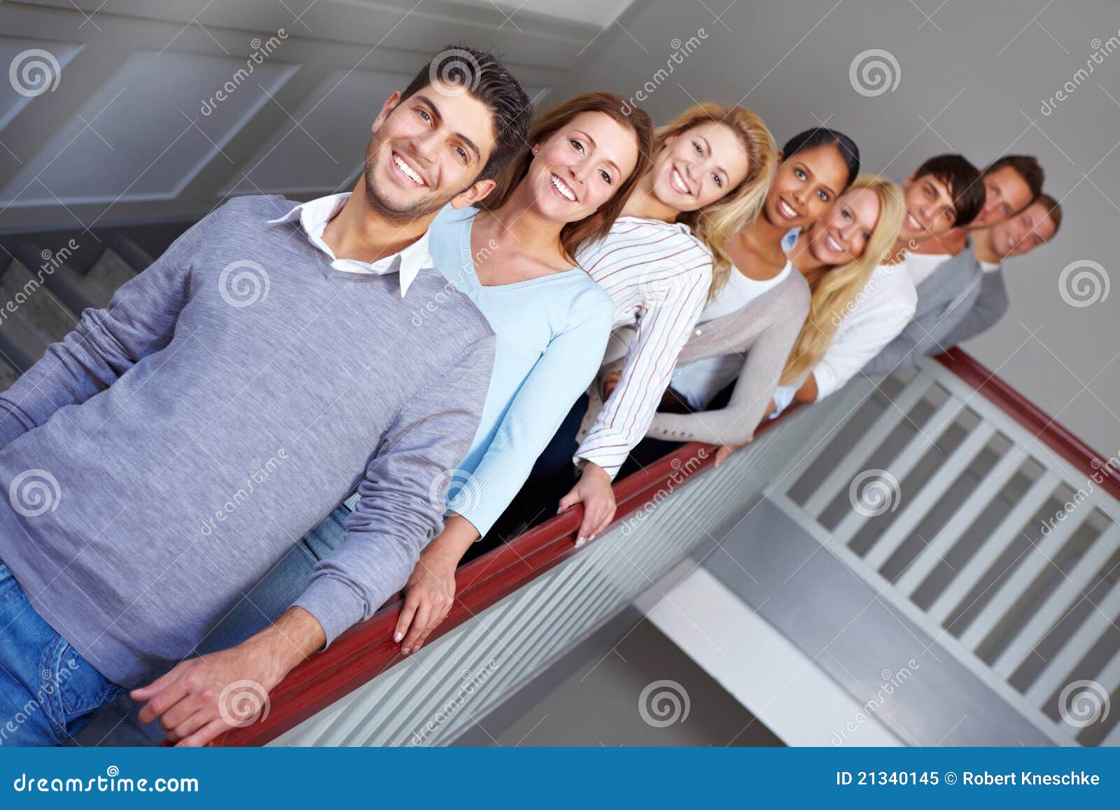 Young people in a row stock image. Image of diploma, college - 21340145