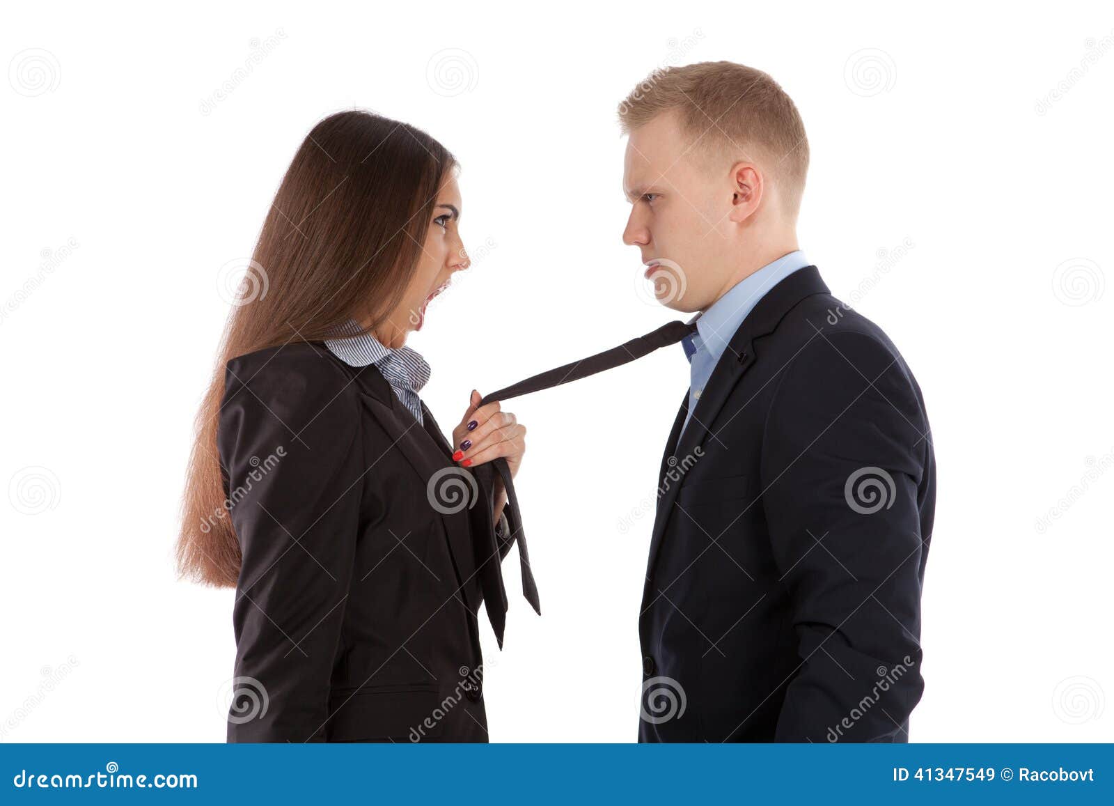 Young People S Faces Shouting during the Quarrel Stock Image - Image of ...