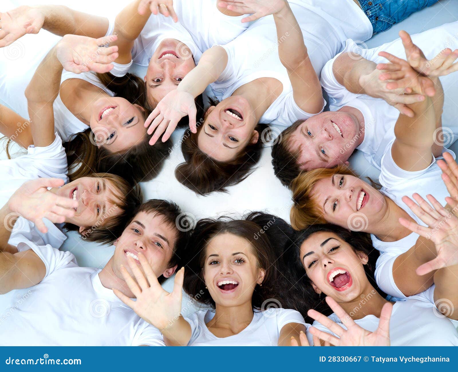 Young People Smiling Royalty Free Stock Photography - Image: 28330667