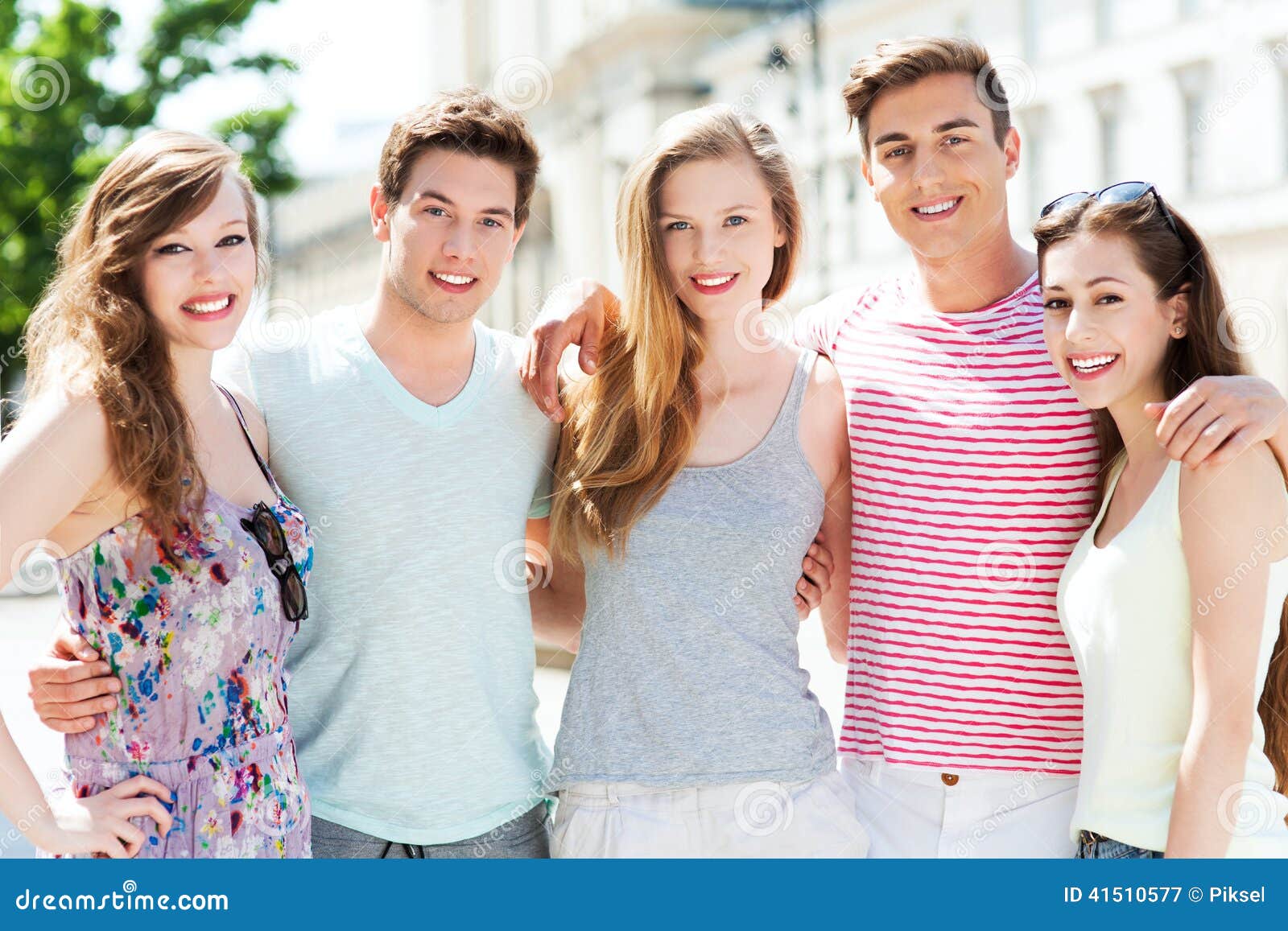 Young people smiling stock image. Image of handsome, beautiful - 41510577
