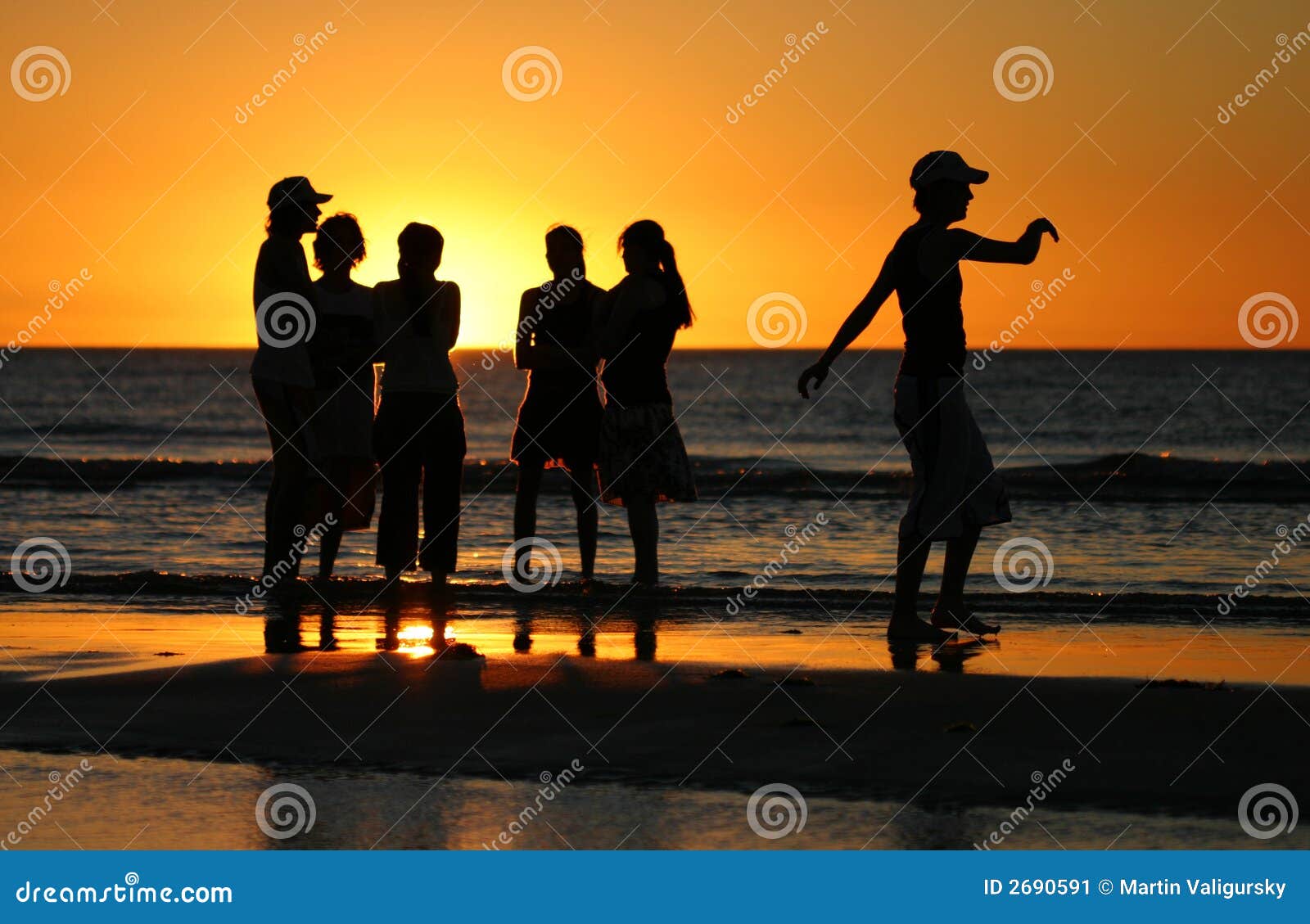 Young people in sunset stock image. Image of young, talking - 2690591