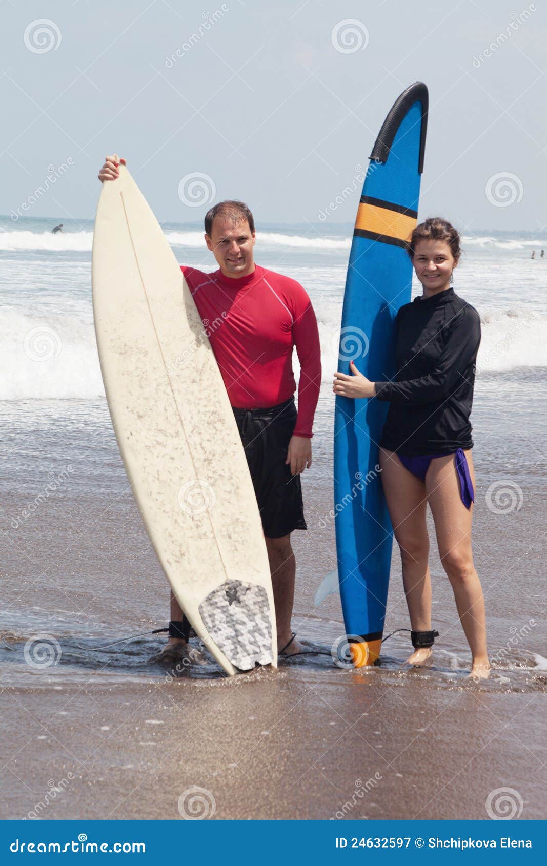 Young People with Surfboards Stock Image - Image of beach, bali: 24632597
