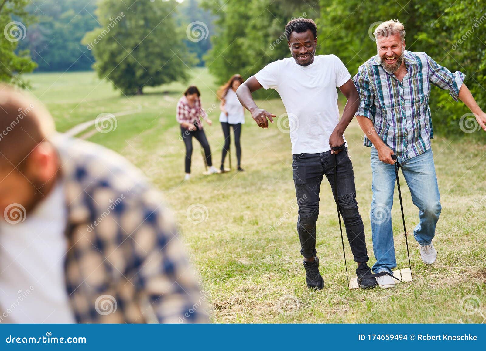 Young People at the Teambuilding Workshop Stock Photo - Image of board ...