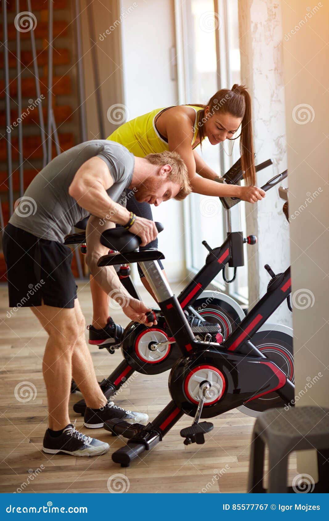 Young people on training stock image. Image of inside - 85577767