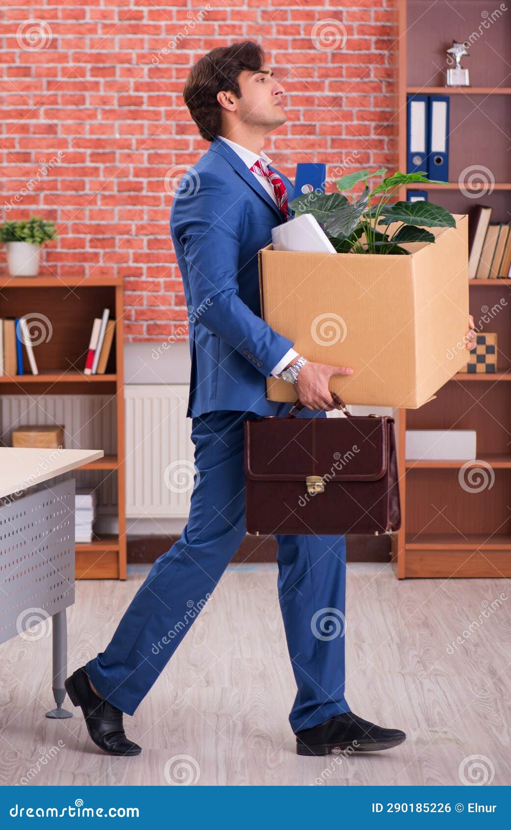 Young Person Being Fired from His Work Stock Photo - Image of employee ...