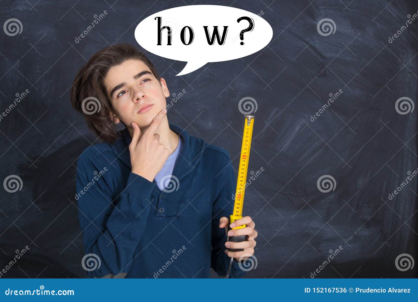 Young Person with an Expression of Question Stock Photo - Image of ...