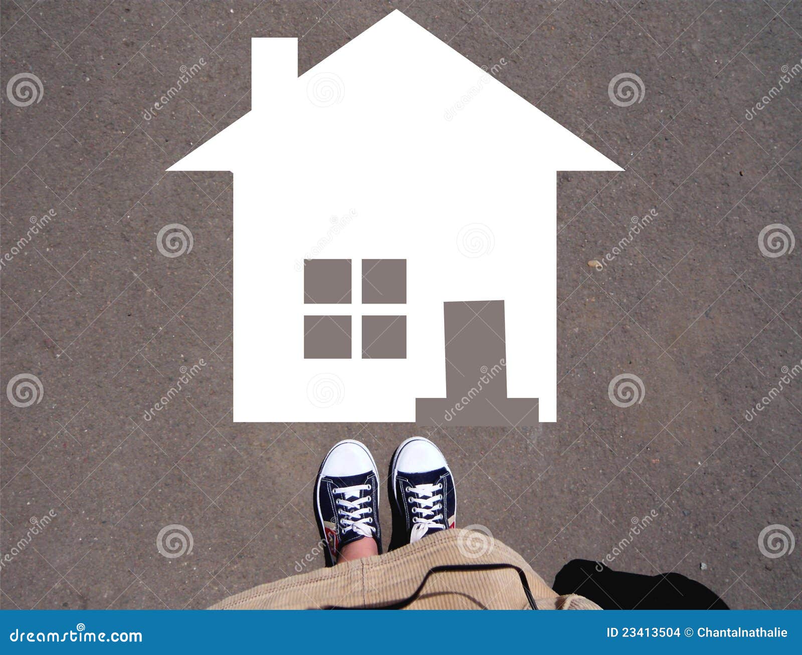 Young person going home stock photo. Image of decision - 23413504