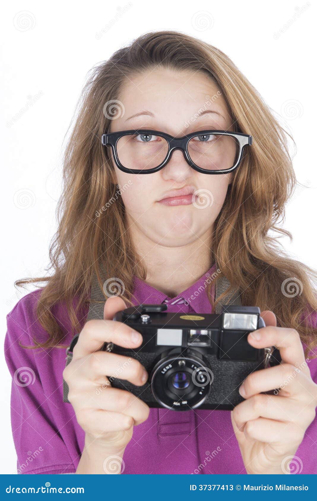 Young photographer nerd stock image. Image of face, fashion - 37377413
