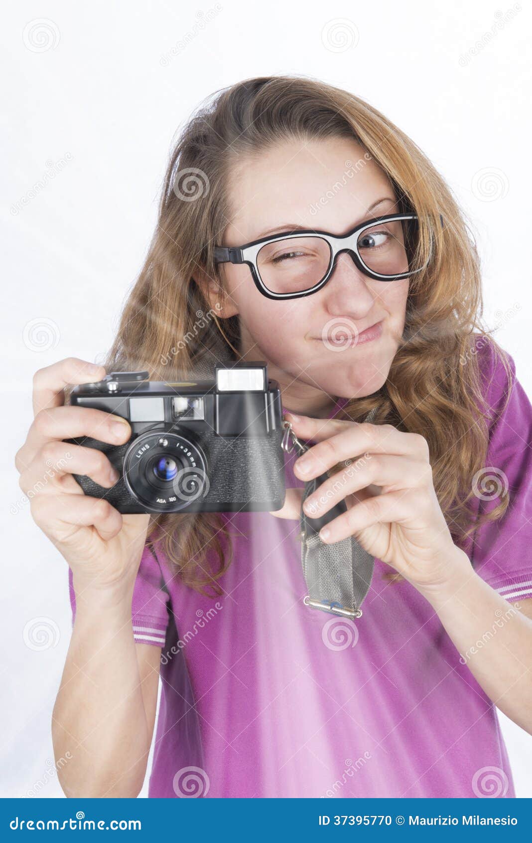 Young photographer nerd stock photo. Image of flash, isolated - 37395770