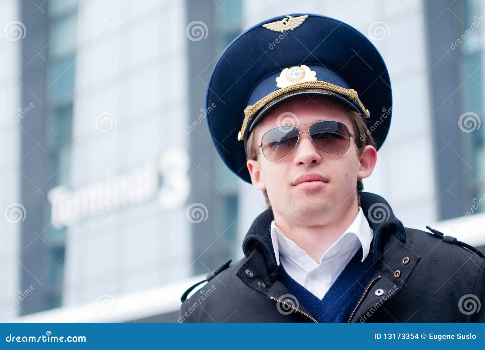 Young Pilot in Kastrup Airport Stock Photo - Image of denmark ...