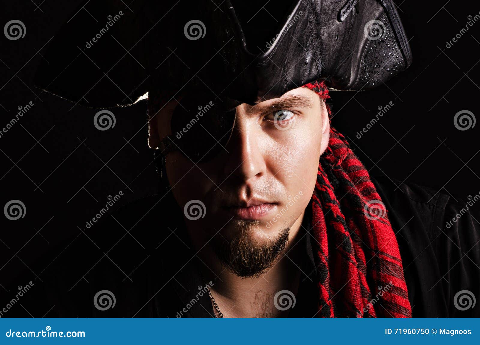 Young Pirate Looking at the Camera Stock Photo - Image of color ...
