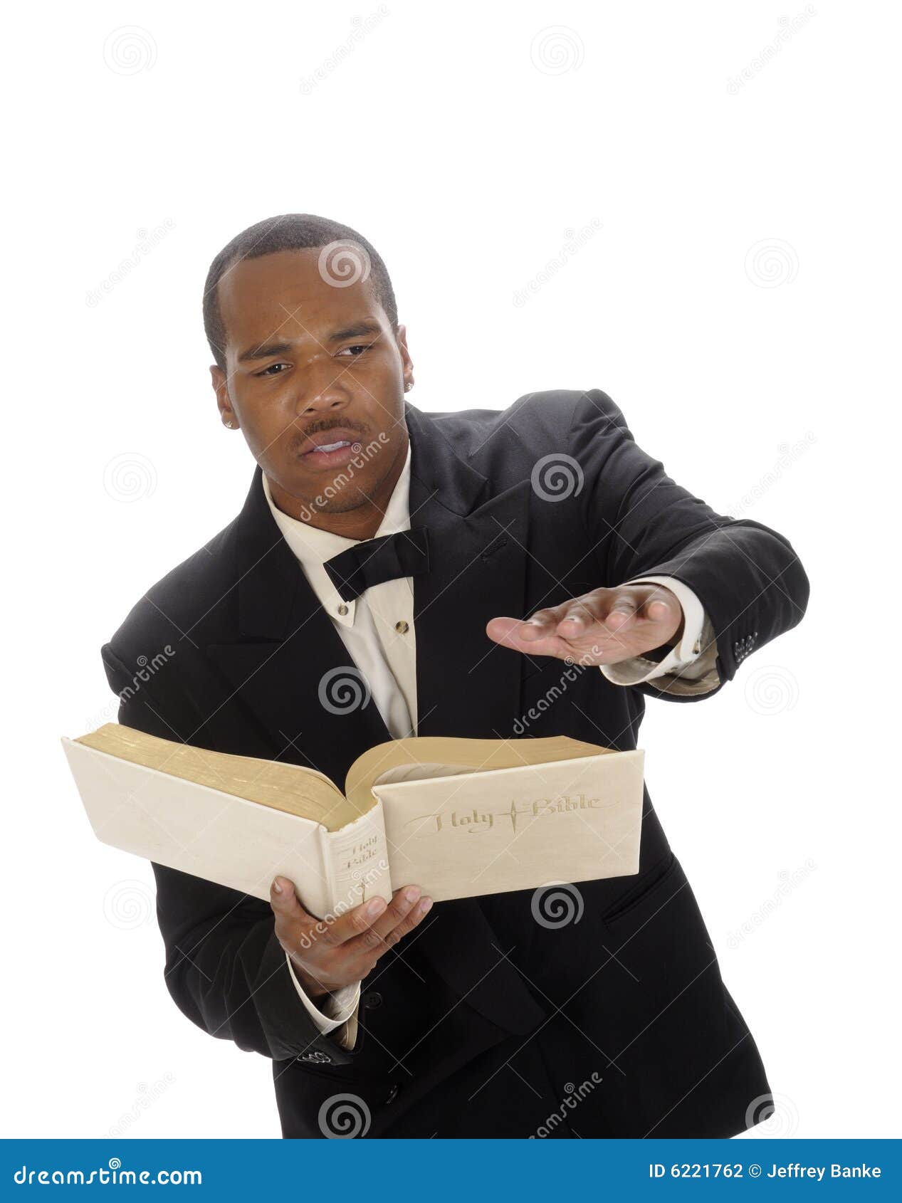 Young preacher stock photo. Image of reverend, emphasising - 6221762