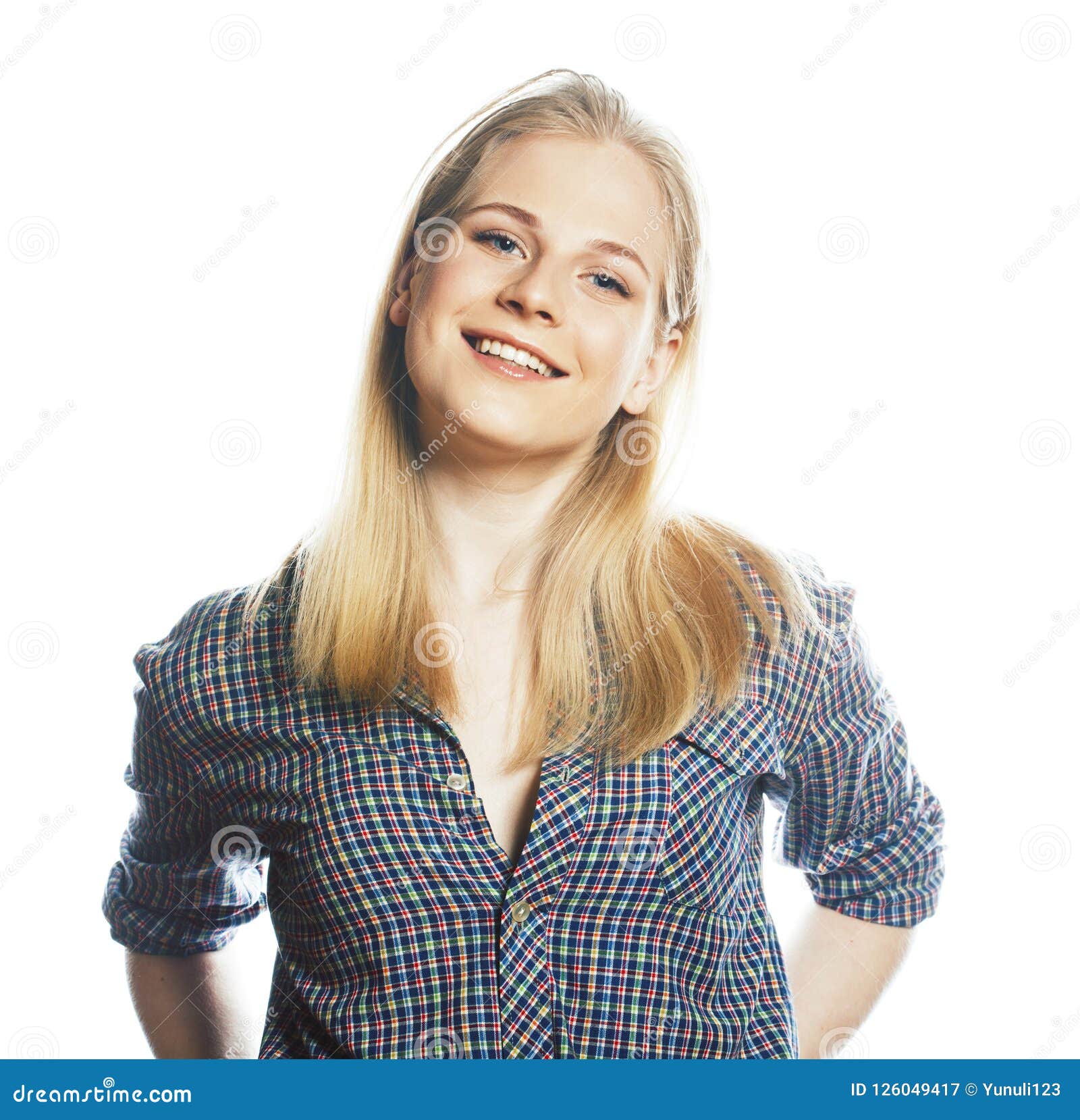 Young Pretty Stylish Blond Hipster Girl Posing Emotional Isolate Stock ... Young Pretty Stylish Blond Hipster Girl Posing Emotional Isolate Stock ...